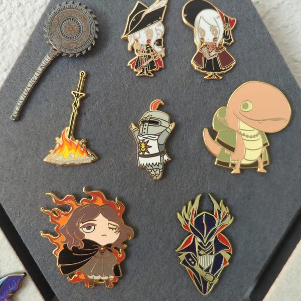 Elden Ring Enamel Pins - Etsy