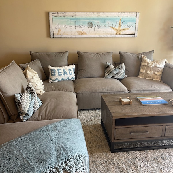 Coastal Decor, Beach House Wall Decor, Beach House Sign, Beach Sign ...