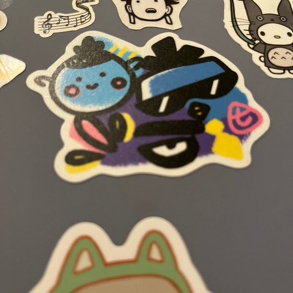 Xiao Fei and Dai Bo Anime Sticker - Etsy