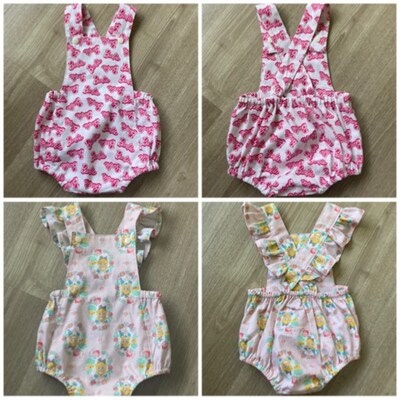 Overall Playsuit PDF Sewing Pattern - Etsy
