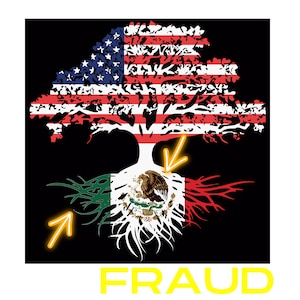 USA Tree Mexico Mexican Roots Family Home Flag Country World Nation Map ...