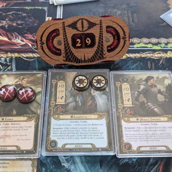 Call of Cthulhu Arkham Horror Tokens! Full Set! Arkham Horror Card Game ...