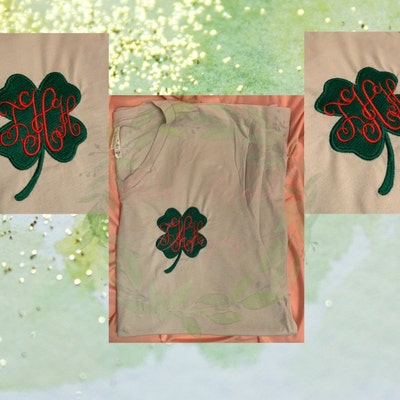 Four Leaf Clover Embroidery Design 12 SIZES Machine Embroidery File ...