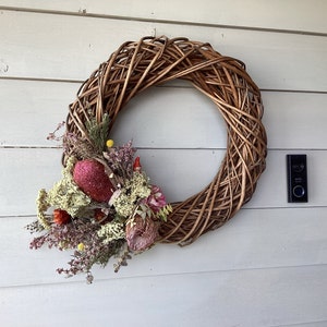 Australian Native Preserved Flower Centrepiece Dried Floral Arrangement ...
