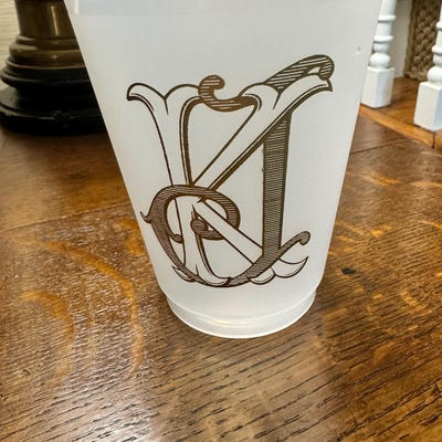 Personalized Wedding Cups Frost Flex Cups, Customizable for Couples ...