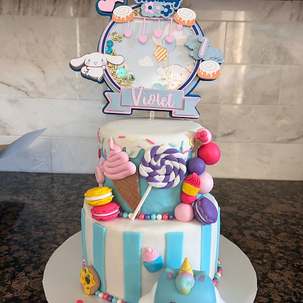 Cinnamon Roll Cake Topper (shaker) - Etsy