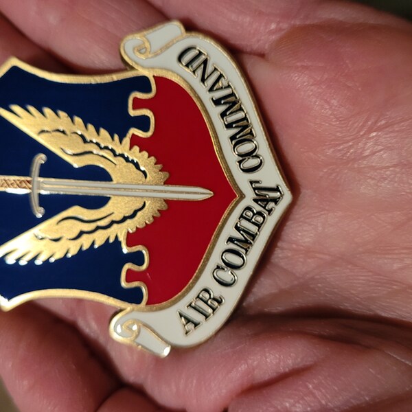 U.s.air Force Air COMBAT Command Challenge Coin - Etsy