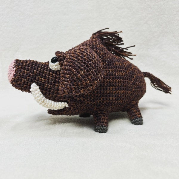 Amigurumi Pattern - Wilbur the Wild Boar - English Version - Etsy