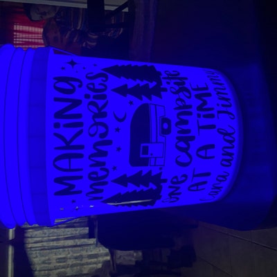 Custom LED Lighted Buckets...camping, Pool, Cabin, Lake, Deck, Patio - Etsy