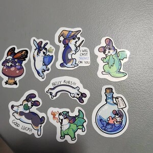 Corgi Fresh Toasted Burnt Sticker Pembroke Welsh Corgi Stickers Dog ...