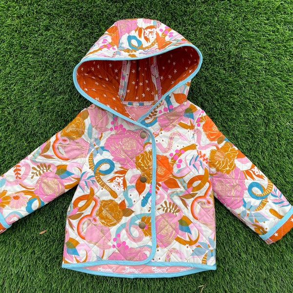 Quilted Hooded Tamarack Style Jacket PDF Pattern / Digital Sewing ...