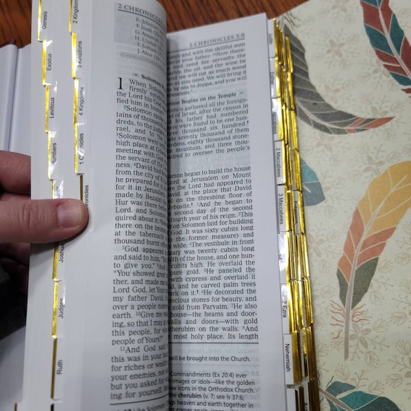 Orthodox Bible Tabs - Etsy