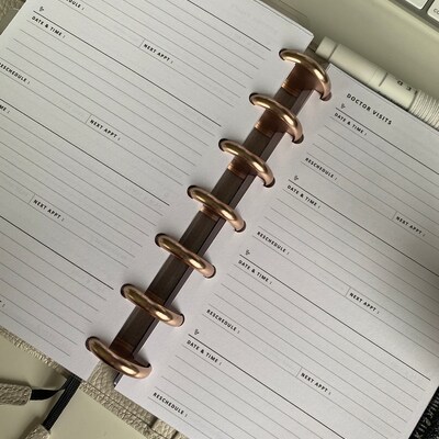 Daily Planner Printable Mini Size Filofax Mini Daily - Etsy