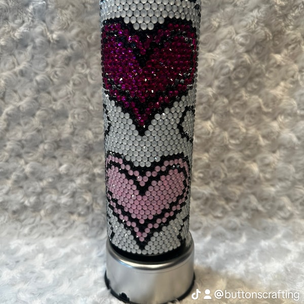 Ombre Sublimation Rhinestone Pattern 20 Oz. Skinny 49 Stones Wide Ss20 ...