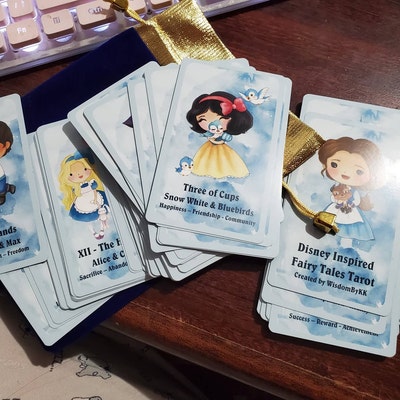 Jeu de tarot de contes de fées. Cartes de tarot Princesse et - Etsy France