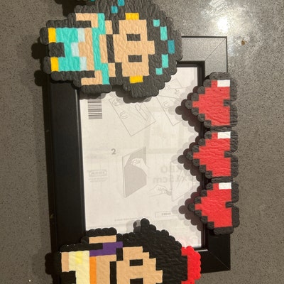Mario and Luigi Picture Frame Brothers Picture Frame Video - Etsy