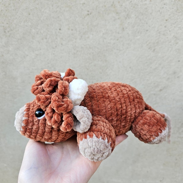 2in1 Sleepy Cows | PDF Crochet Amigurumi Pattern | Highland Cow ...