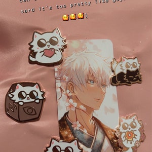 Gojocat Enamel Pins - Etsy