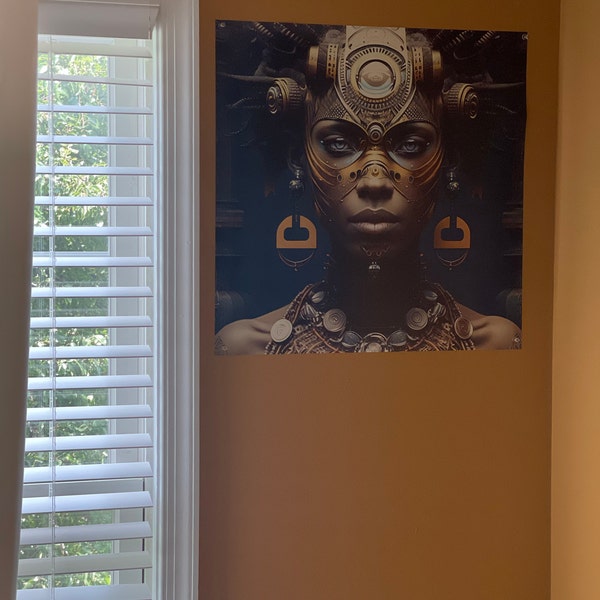 COSMIC CONSORT | Afrofuturism - Wall Art - African American Art ...