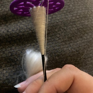 4 Ozs Seacell Fiber, Cellulose, Combed Top, Roving, Spinning Fiber ...