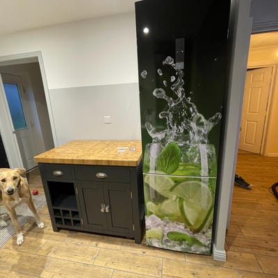 Closet Door Ideas Peel and Stick Door Sticker With Petite Provence ...