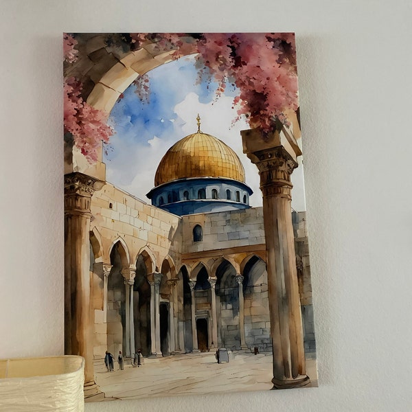 Al-aqsa Mosque, Al Quds, Old Architecture, Jerusalem, Palestine, Beige ...