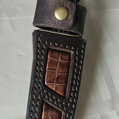 Henry Takedown Survival Rifle Case PATTERN Only, Leather Rifle Case ...