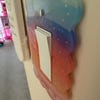 Dreamy Rainbow Cloud Light Switch Cover, Laser Cut Acrylic, Home Decor ...