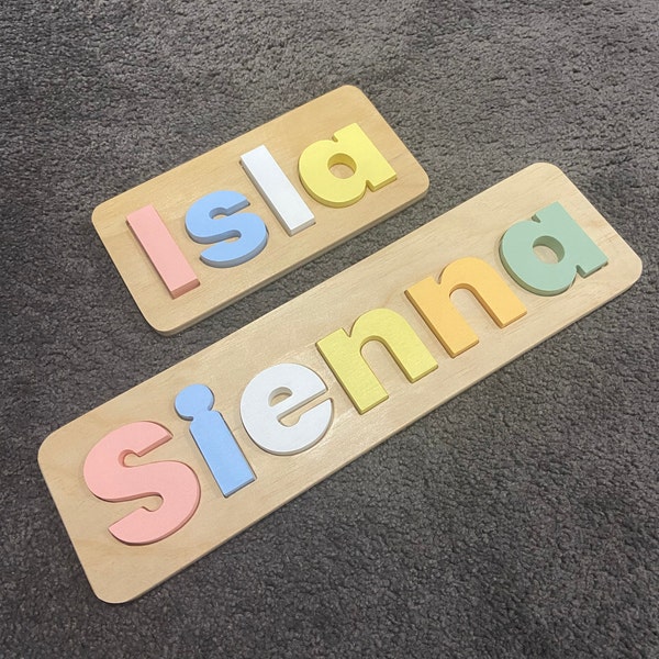 Personalised Timber Bedroom Door Name Signs || Personalised Timber Name ...