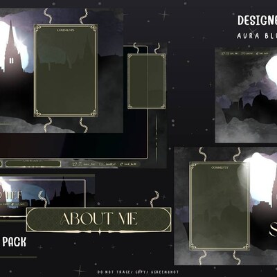 Sage Streaming Overlay Stream Bundle Twitch Overlay - Etsy España