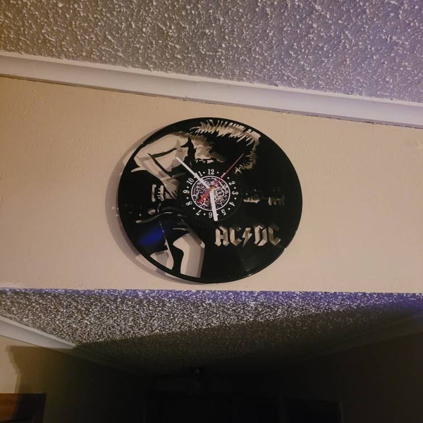 Bodybuilder Vinyl Record Sports Wall Clock Fitness Wall Art Original ...