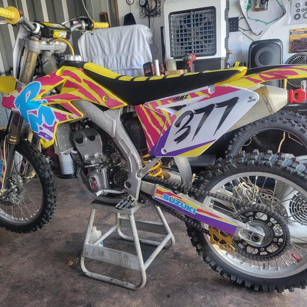 Husqvarna TC/FC Trooper Pink Custom Motocross Graphics Premium Quality ...