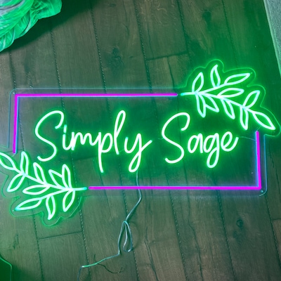 Custom 3D LED Backlit Sign,custom Beauty Bar Sign,personalized Wall ...