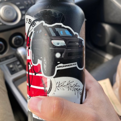 Toyota 2UZ-FE 4.7 Liter V8 Engine Clear Vinyl Sticker/ Decal 4runner ...