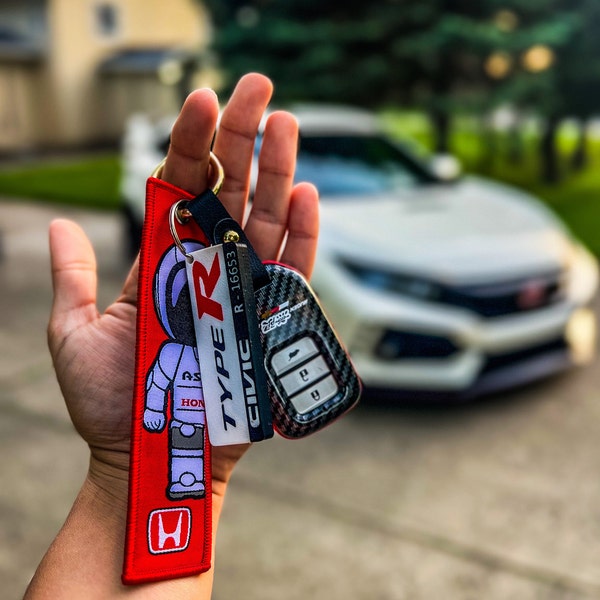 Honda Type R Badge Style Keychain - Etsy