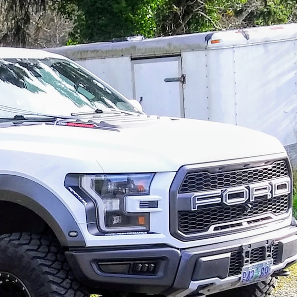 2017-2020 Ford Raptor Headlight Accents W/ FORD PERFORMANCE & RAPTOR - Etsy