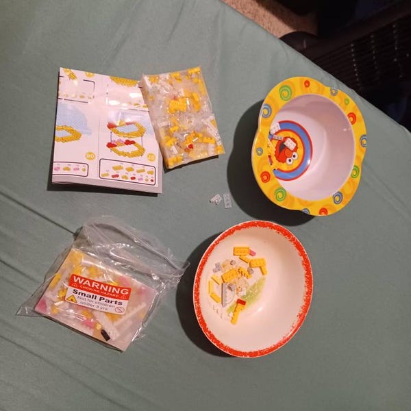 Cute Birds Picky Pads Fidget Toy, DIY Micro Building Blocks Kit ...