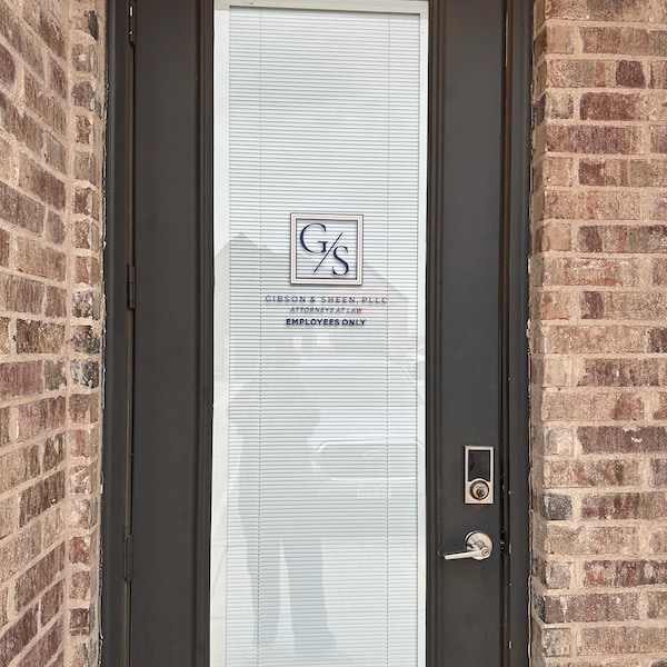 Shop Hours Decal - Attractive Storefront Hours Decal - Glass Door Sign ...
