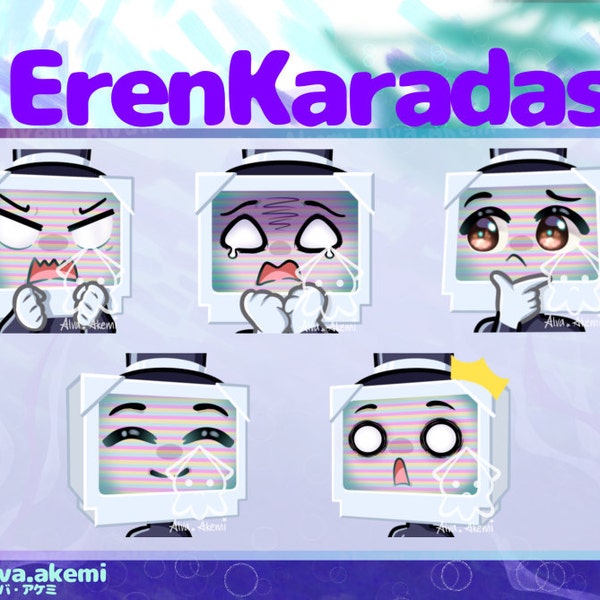 Coven Nami Emotes Pack / League of Legends Emotes / Cute Chibi Emotes ...