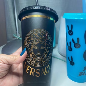 5 Pack Matte Black Cold Cup, Blank Cups for Custom Designs, Blank Cups ...