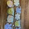 12 Graduation Floral Cookies, Prom Cookies, Senior Sugar Cookies, Class ...