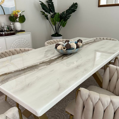 Custom Made Epoxy Resin Art Kitchen Countertop, All Sizes Colors and ...