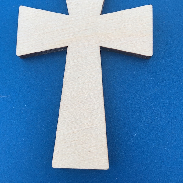 Wide Germanic Cross - Laser Cut Unfinished Wood Cutout Craft Shapes - Etsy