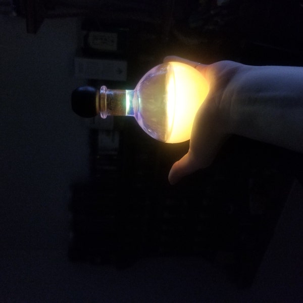 Glowing Light Elixir in Medium Potion Bottle With Leather Holster, USB Rechargeable - Etsy