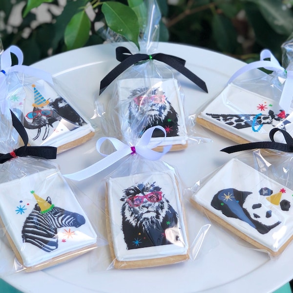 Party Animal Zoo Party - Food Signs, Bottle Labels, Table Signs ...
