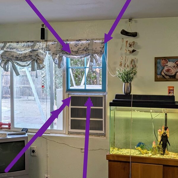 24x20 Four Pane 4 Pane Window Frame Window Pane Sash With Antique ...