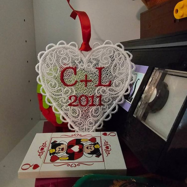 Lace Web & Spider free Standing Lace A Finished Embroidery Product, Not ...