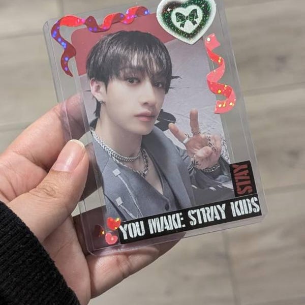 Decorated Toploaders, K-pop Deco, Kpop Photocard Toploader, Photocard ...