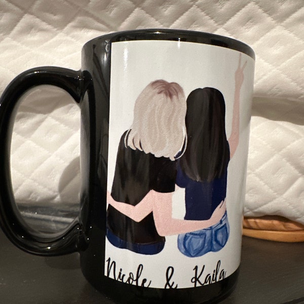Custom You're My Person Mug, Pick Your Hair Mug, Personalized Coffee ...