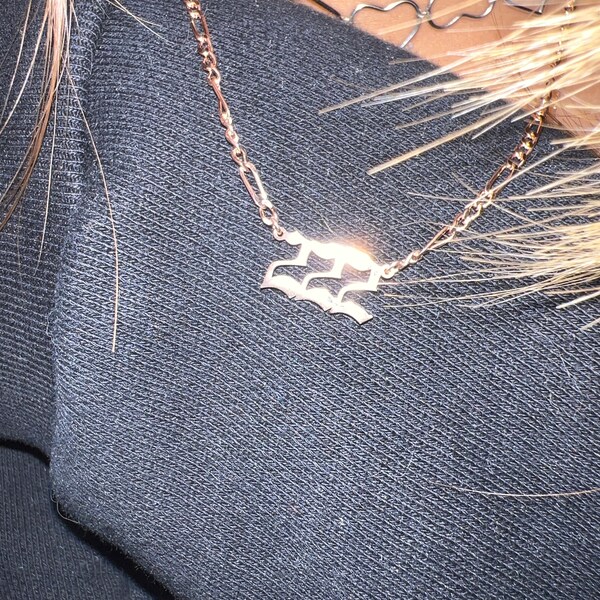 Angel Numbers Necklace, Angel Number , Angel Number Necklace ...